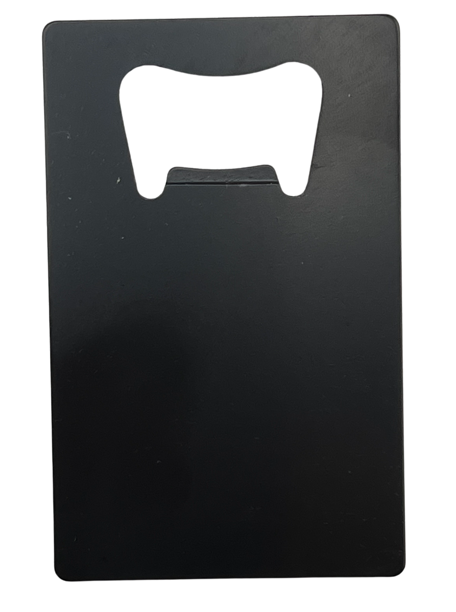Stainless Steel Credit Card Bottle Opener – HSTORM Printing