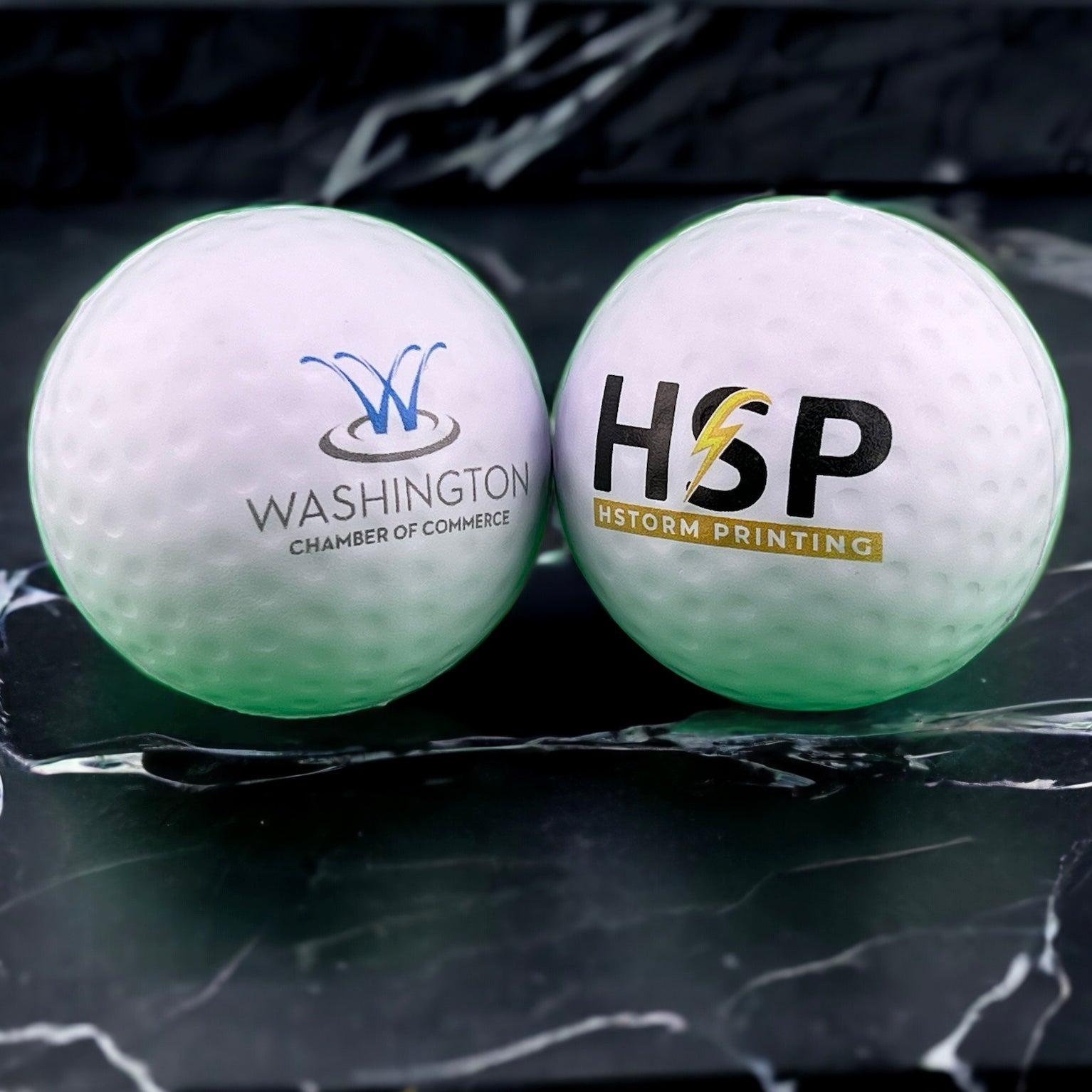 Golf Ball Squeezie Stress Reliever – HSTORM Printing